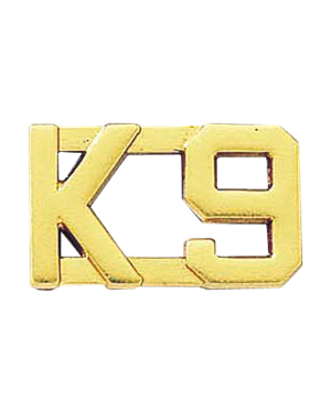 oherron.com: Blackinton K9 Letter Combination - Gold