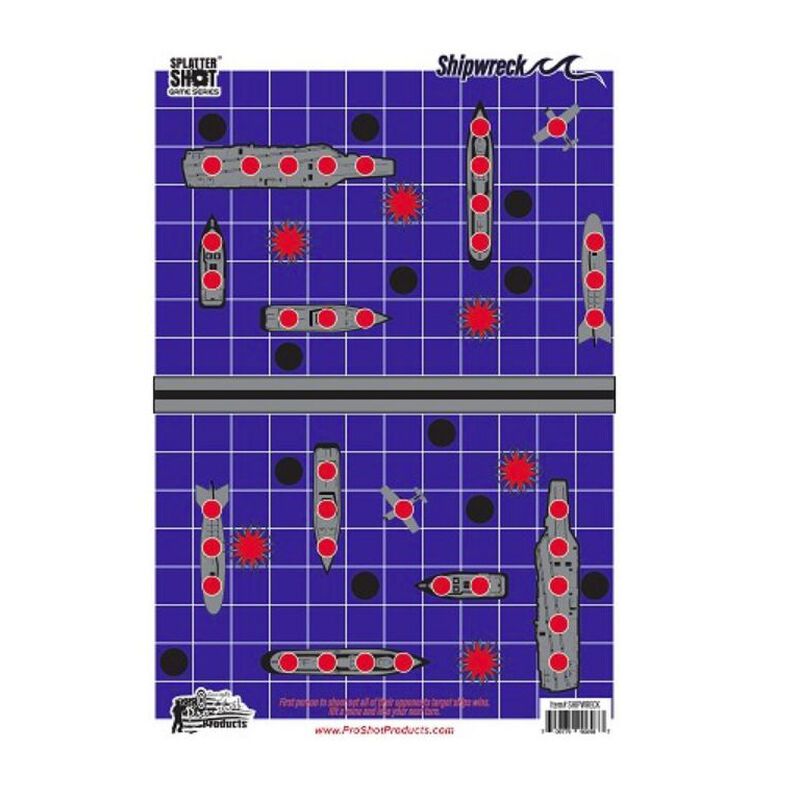 Pro-Shot Splatter Shot 12X18 Shipwreck Target