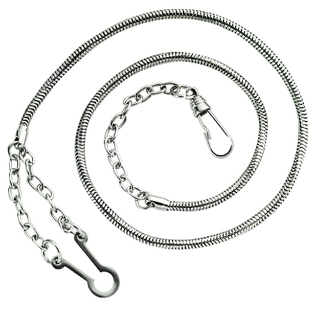 Hero's Pride Whistle Chain Silver