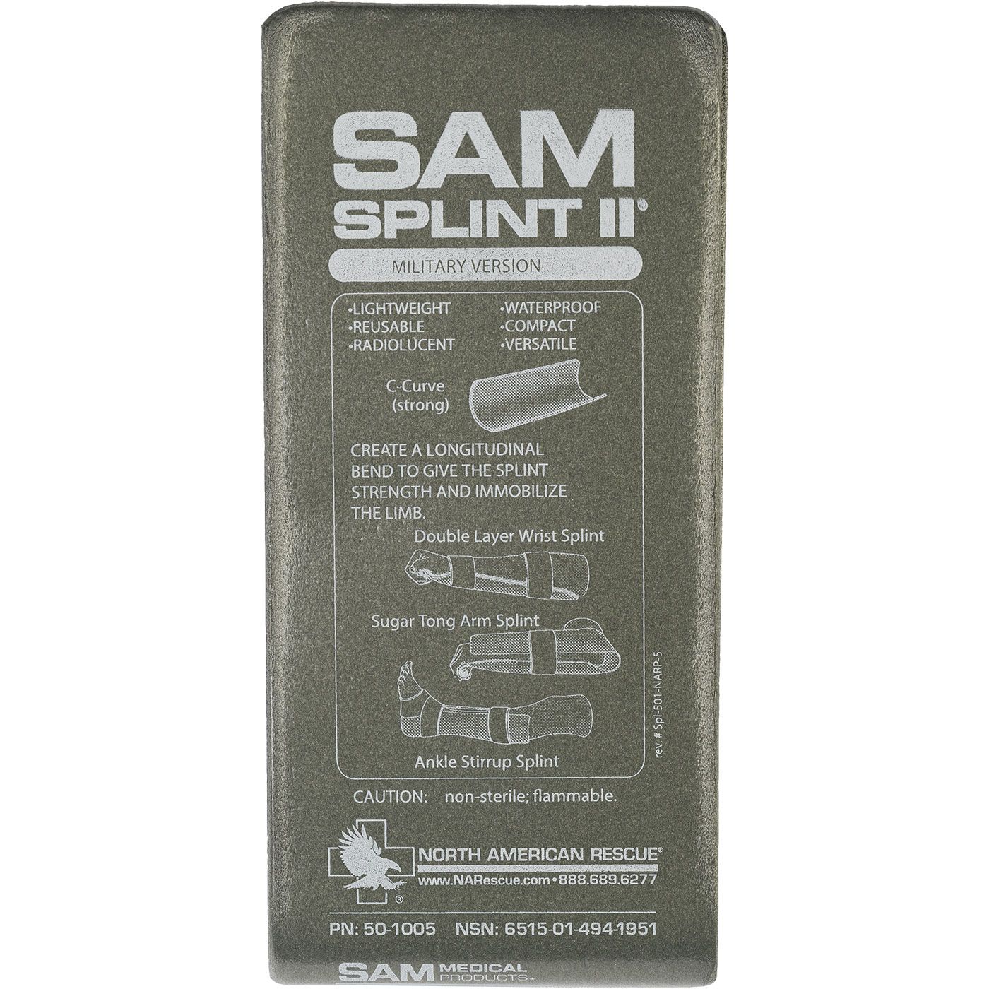 N.A.R. SAM Splint II