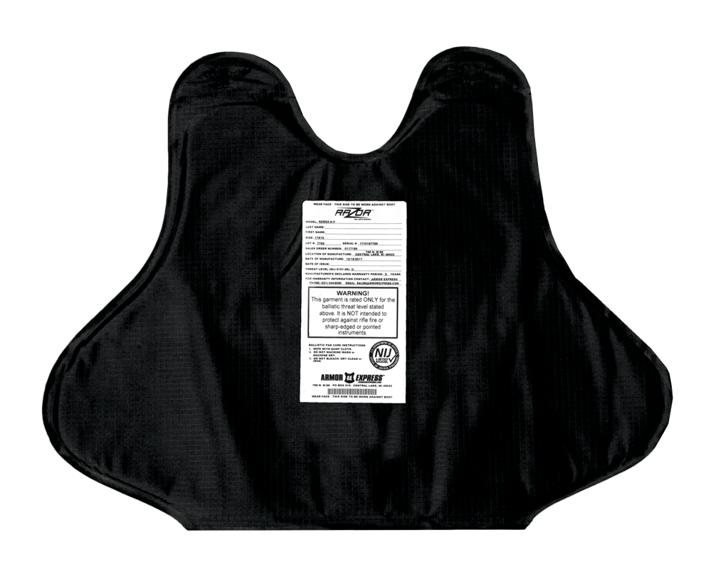 ARMOR EXPRESS RAZOR LEVEL II BODY ARMOR