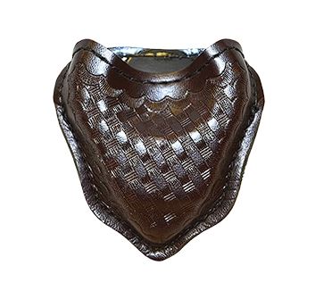 oherron.com: Safariland Open Top Cuff Case Brown Basketweave