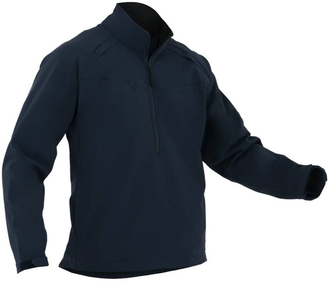 oherron.com: First Tactical Cotton Job Shirt Quarter Zip Navy
