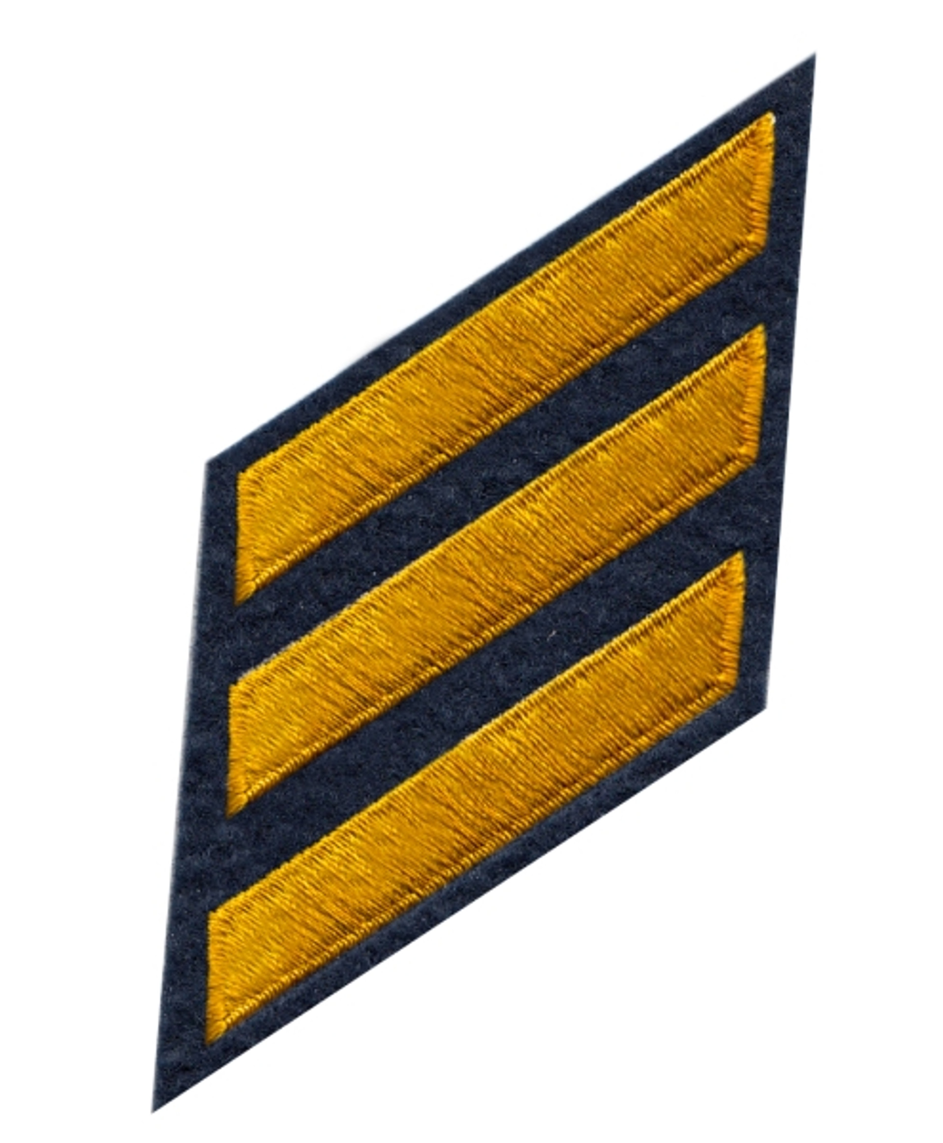 oherron.com: Hashmarks Angled Gold/Navy