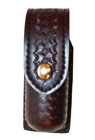 oherron.com: Safariland MK-3 OC Case Brown Basketweave Hidden Snap