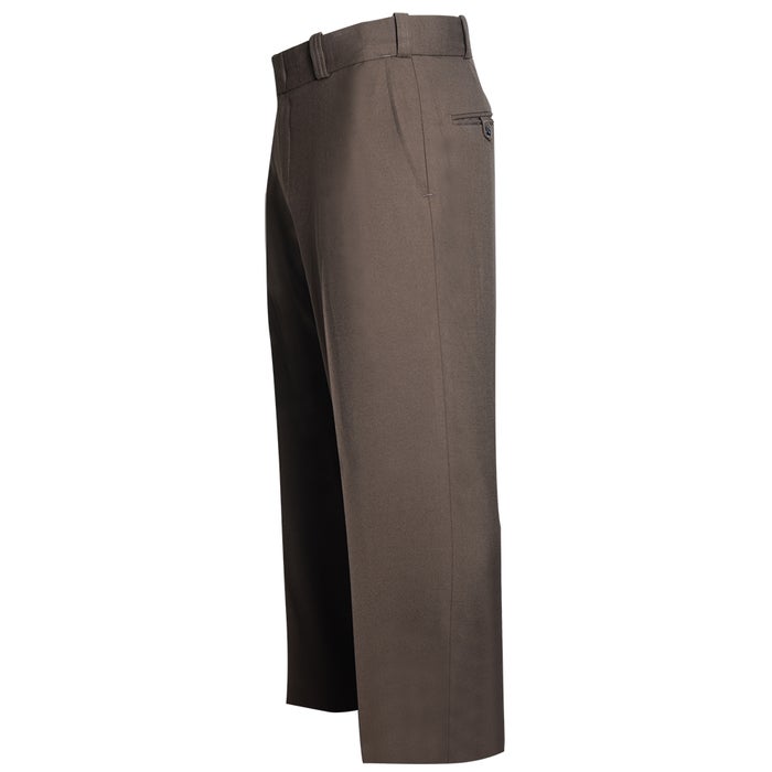 Flying Cross Command 100% Poly Men's Gabardine Pants-Brown