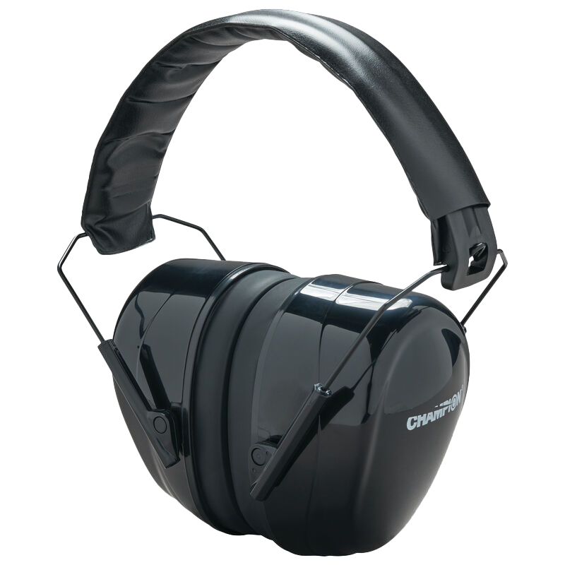 Champion Black Ear Muffs Passive