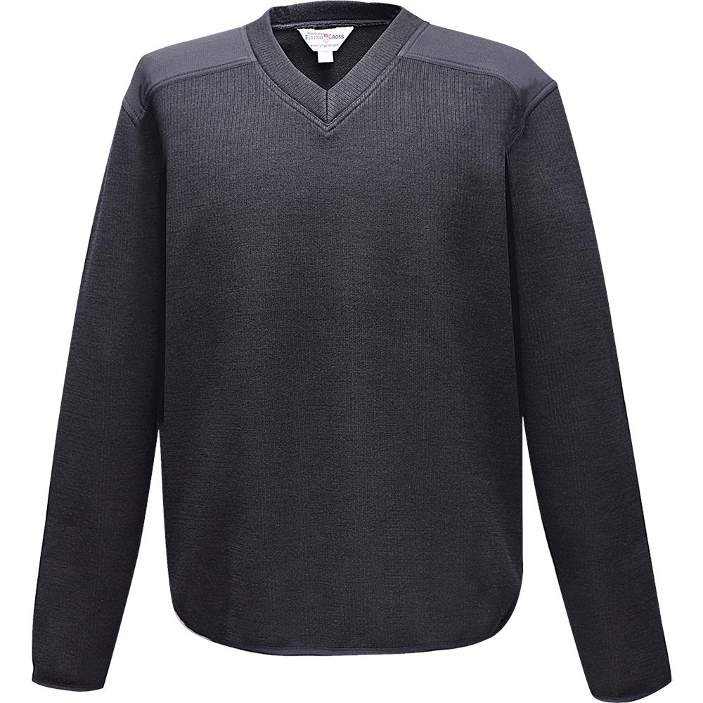 Flying Cross Justice V-Neck Sweater Navy