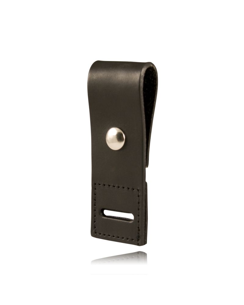 Boston Leather Epaulet Shoulder Mic Holder w/ Reinforced Slot Only