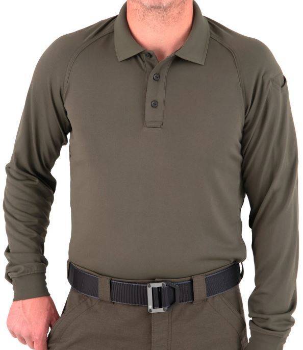 oherron.com: First Tactical Performance Polo Long Sleeve OD Green