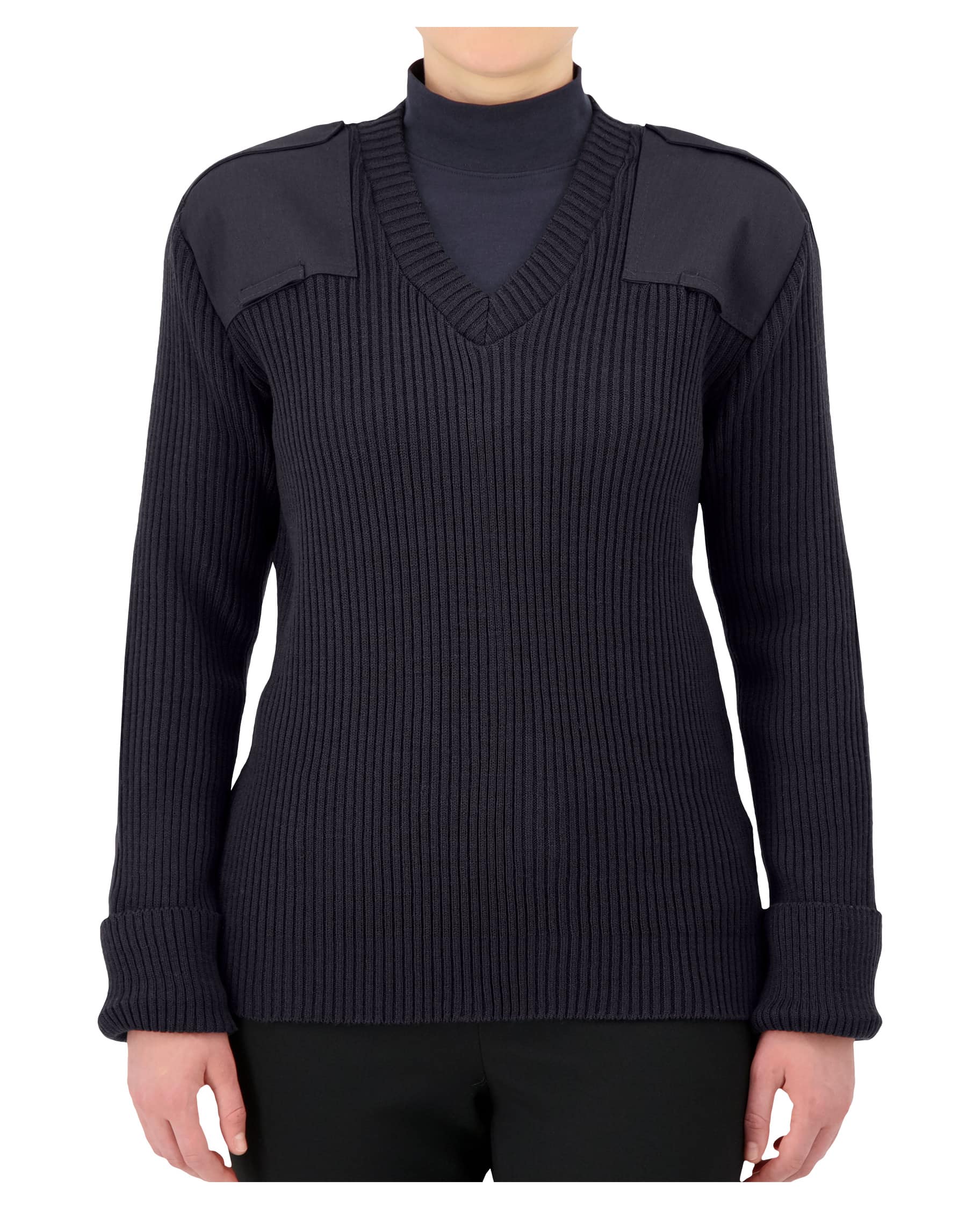 oherron.com: Cobmex V-Neck Commando Sweater Navy