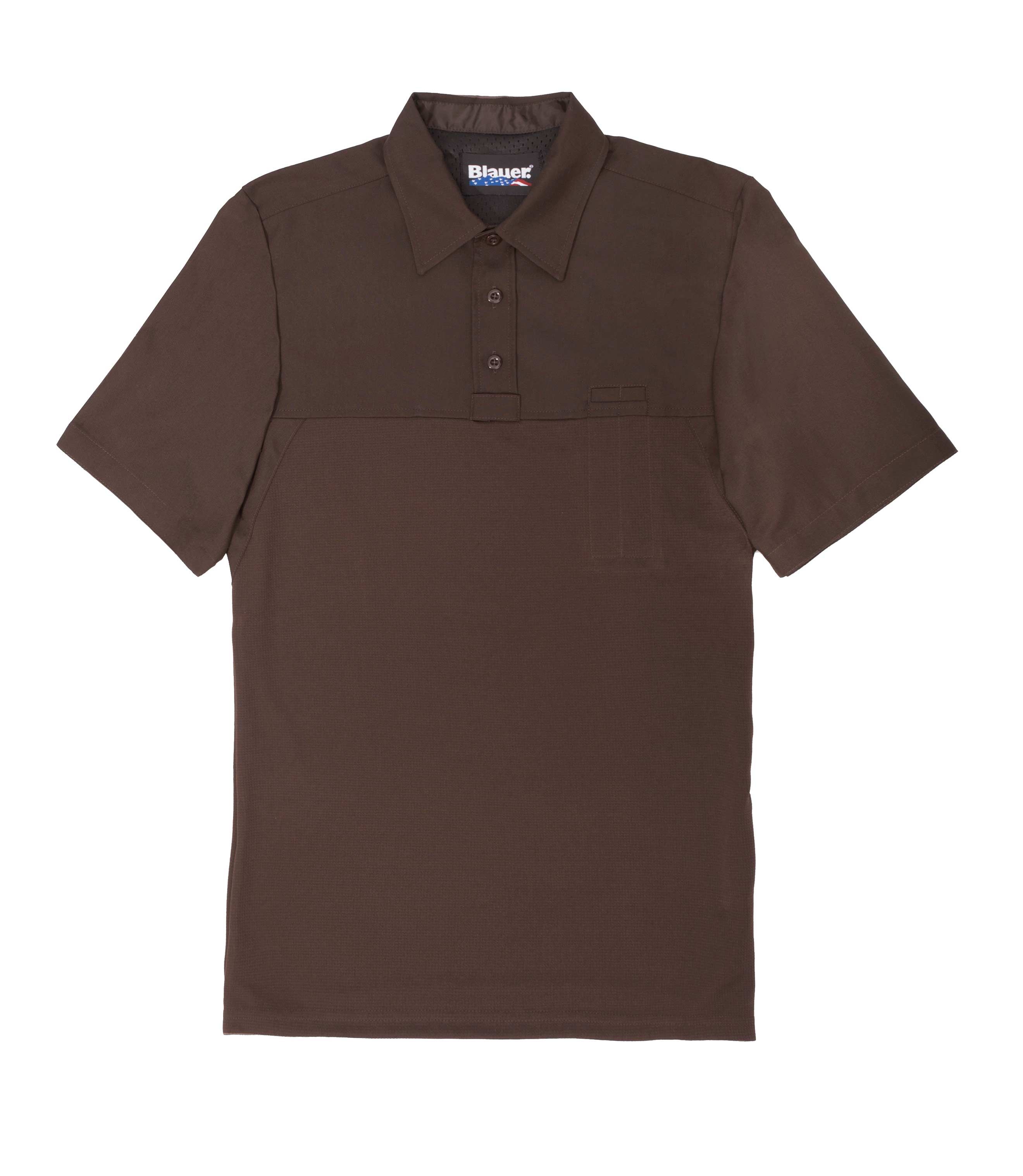 Blauer 8972-BR SS Armorskin Base Shirt Brown