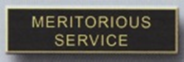 oherron.com: Blackinton Meritorious Service Bar Rhodium
