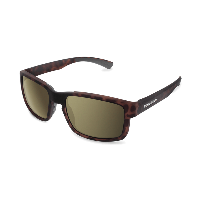 War Bird Easy Day Sunglasses Tortoise Matte Frame/Brown Lens