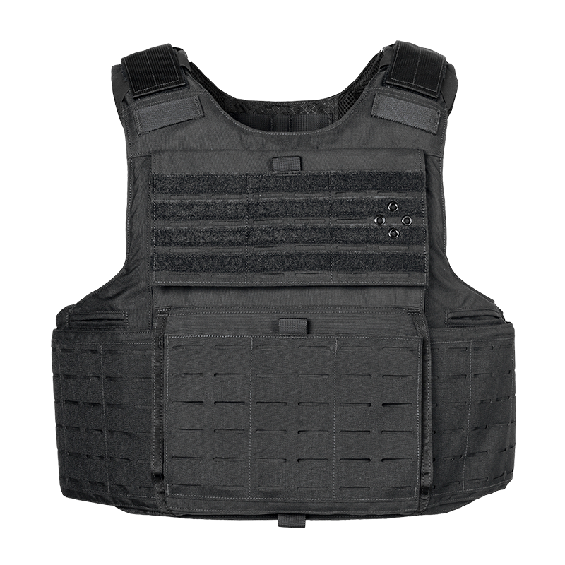 oherron.com: Armor Express Hard Core H3 Laser Cut Molle Black Carrier