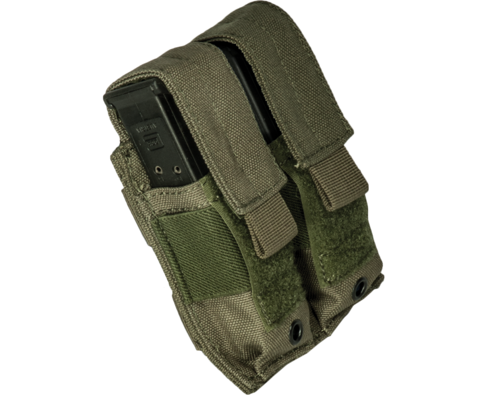 oherron.com: Armor Express Molle Double Mag Pistol Pouch Black