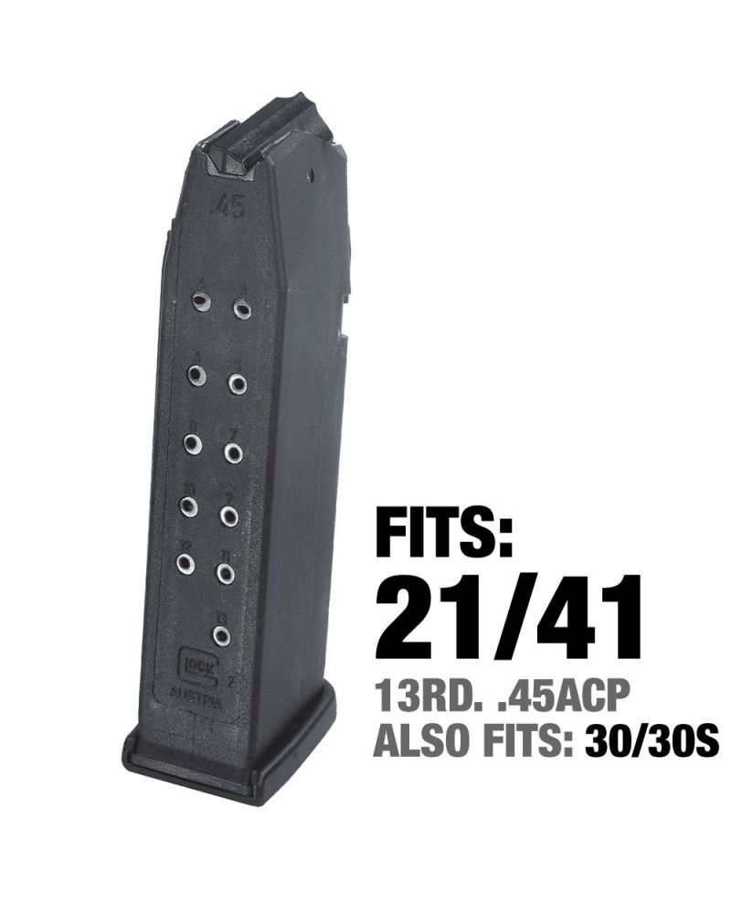 Glock 21 Extended Magazine