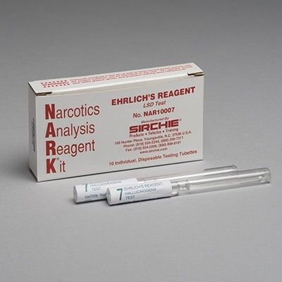 Drug Test Kit, Sirchie Nark Ehrlichs Reagent (Hallucinogens)