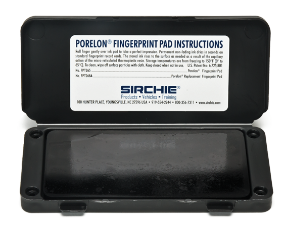 SIRCHIE PORELON FINGERPRINT PAD