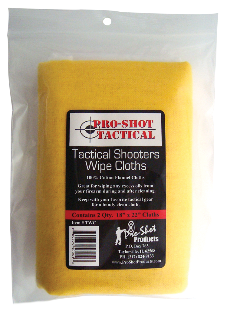 Pro-Shot Shooters Wipe Cloth- 2 per pack